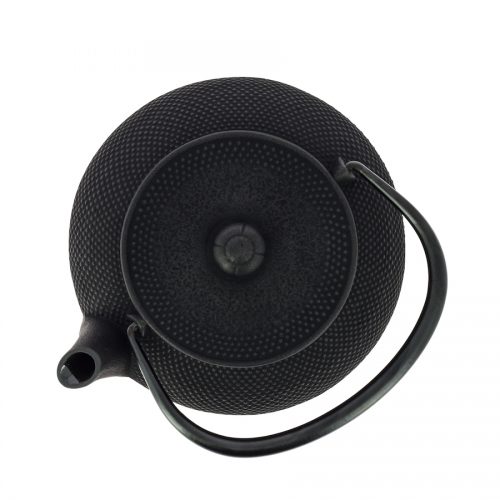 Iwachu Cast Iron Teapot Arare – Black 650ml - Live Green