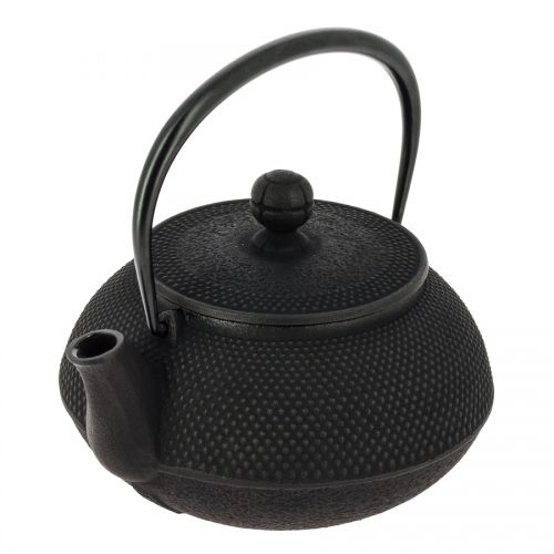 Iwachu Cast Iron Teapot Arare – Black 650ml - Live Green